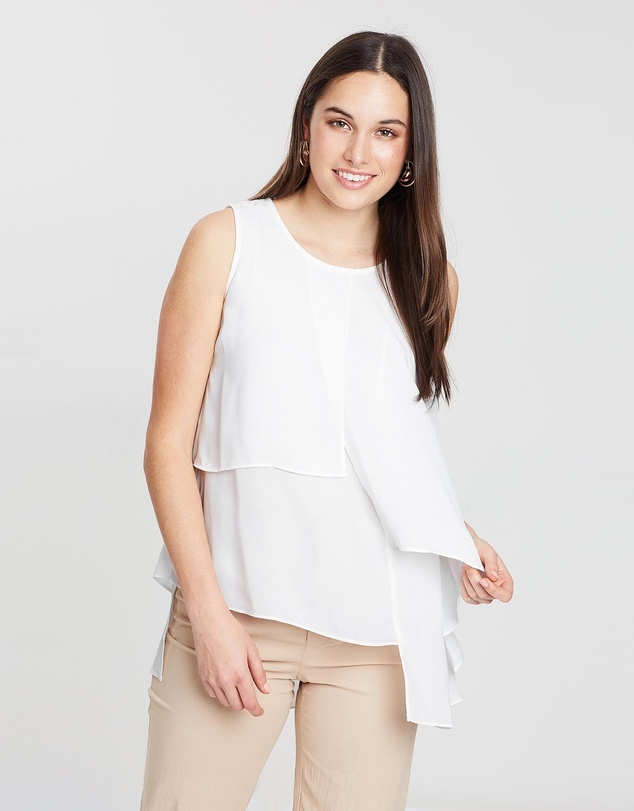 Privilege Top Layered Panel - Women's Tops | Yarntons | Free NZ ...