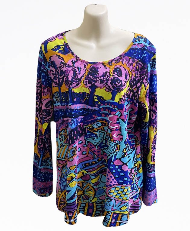 Orientique Tee L/S Crew - Brands-Ladies : Yarntons | New Zealand’s ...