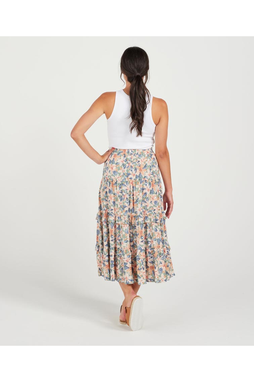 Seduce Skirt Amina Tiered Brands Ladies Yarntons New Zealands Trusted Fashion Retailer