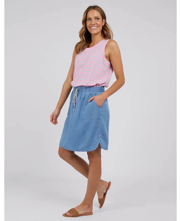 Elm Skirt Emmy Chambray - Brands-Ladies : Yarntons | New Zealand’s ...
