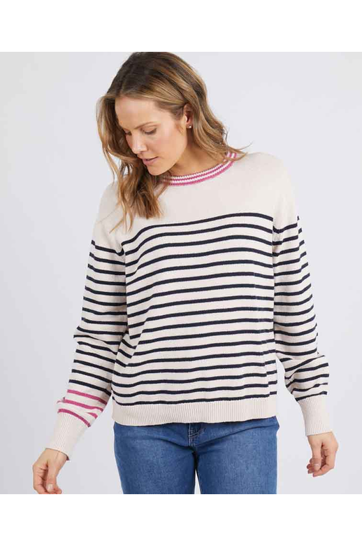 Elm Knit Portia Stripe - Brands-Ladies : Yarntons | New Zealand’s ...