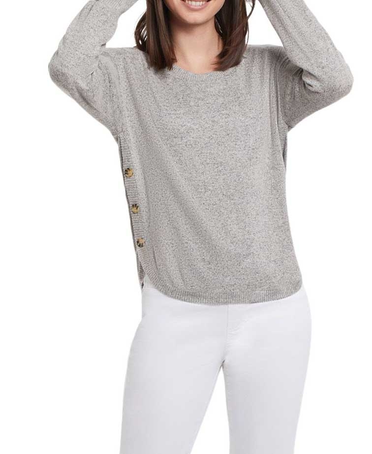 Tribal Top Knit Side Buttons - Brands-Ladies : Yarntons | New Zealand’s ...