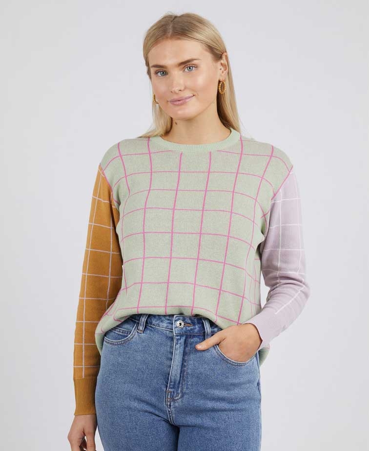 Elm Knit Windowpane Check - Brands-Ladies : Yarntons | New Zealand’s ...
