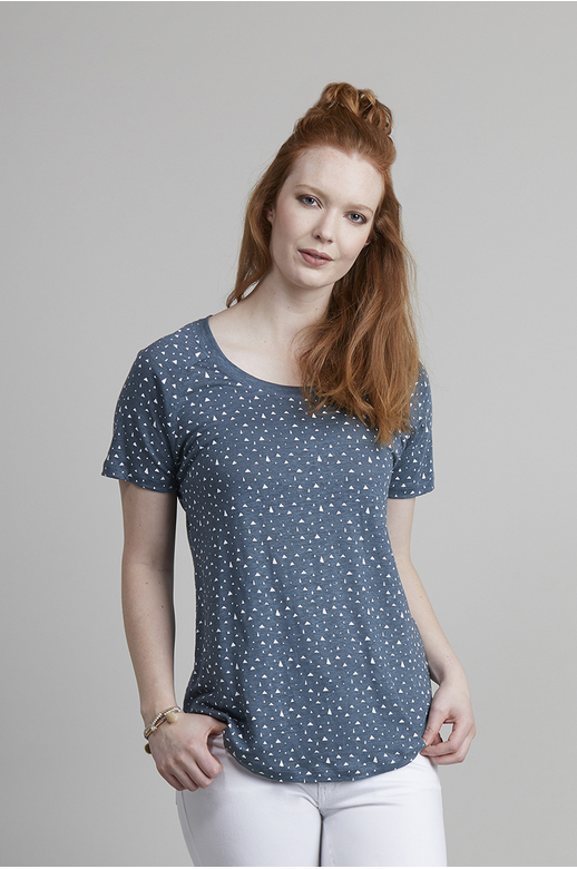 Memo Top T Linen Knit Spot - Women's Tops | Yarntons | Free NZ shipping ...