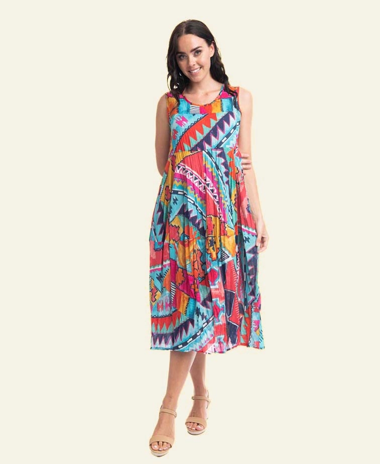 Orientique Dress S/L Bubble Zio - Brands-Ladies : Yarntons | New ...