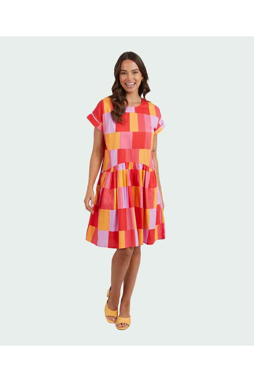 Elm Dress Soleil Check - Brands-Ladies : Yarntons | New Zealand’s ...
