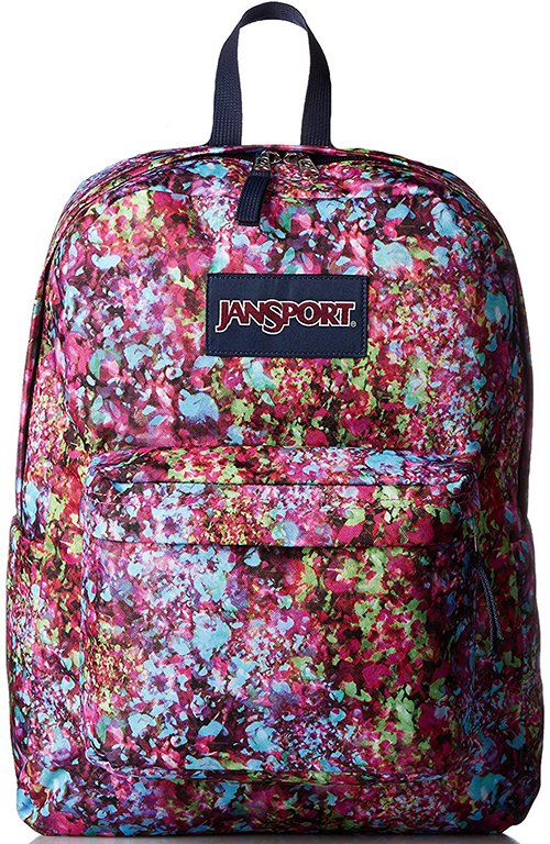 Jansport Superbreak - Multi Flower Explosion - School Bags | Yarntons ...