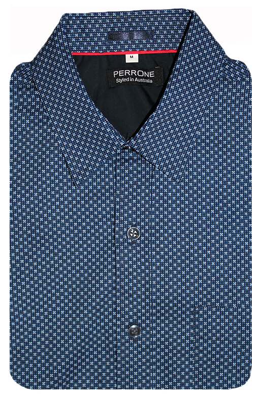 Perrone Shirt S/S Print - Men's Shirts | Yarntons | Free NZ shipping on ...
