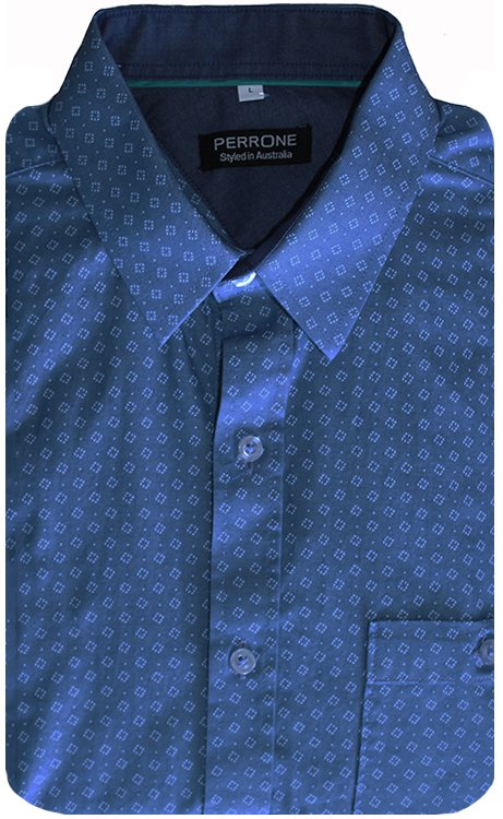 Perrone Shirt S/S Print - Brands-Mens : Yarntons | New Zealand’s ...