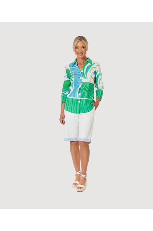 Gordon Smith Shirt Beach Side - Brands-Ladies : Yarntons | New Zealand ...