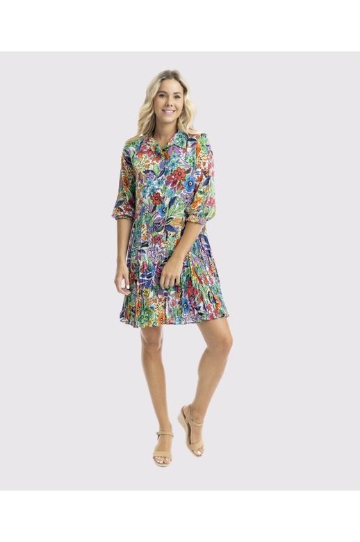 Orientique Dress Buttonthrough Short Welwyn - Brands-Ladies : Yarntons ...