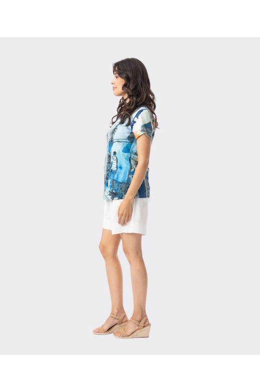 Orientique T-Shirt Basic Cut V-Neck - Brands-Ladies : Yarntons | New ...