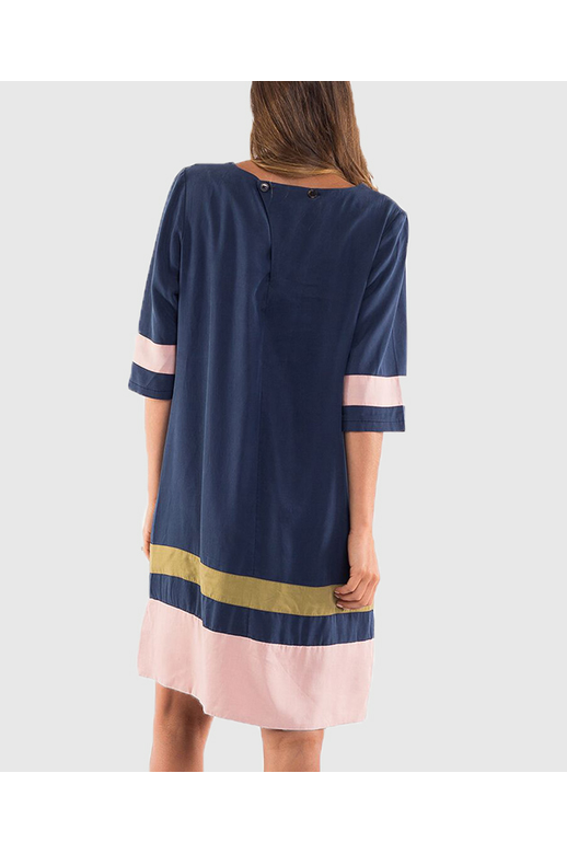 Elm Dress Pink Hem - Women's Dresses | Yarntons | Free NZ shipping on ...