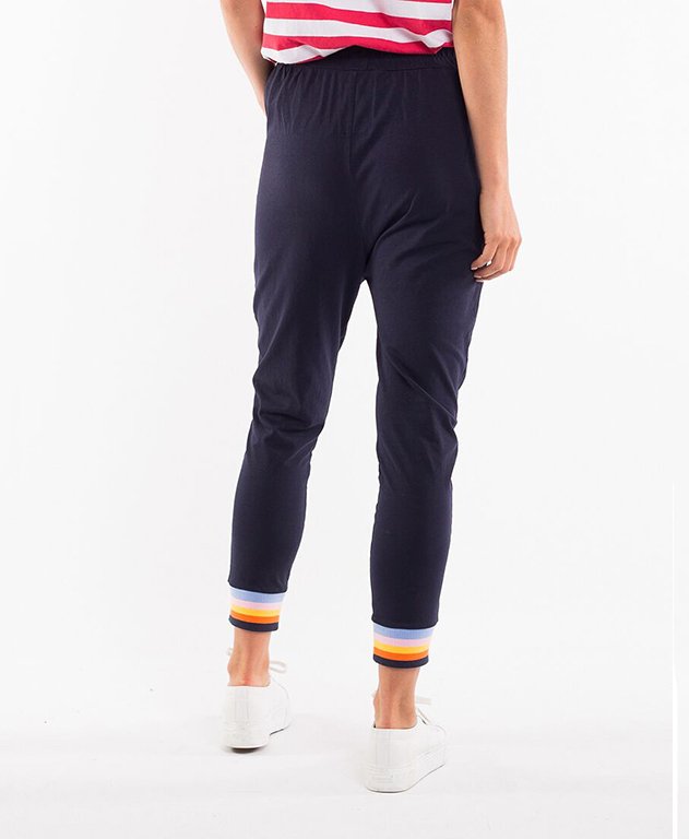 Elm Pants Knit Stripe Cuff - Women's Pants | Yarntons | Free NZ ...
